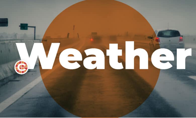 The South African Weather Service issues a Level 5 thunderstorm warning ...