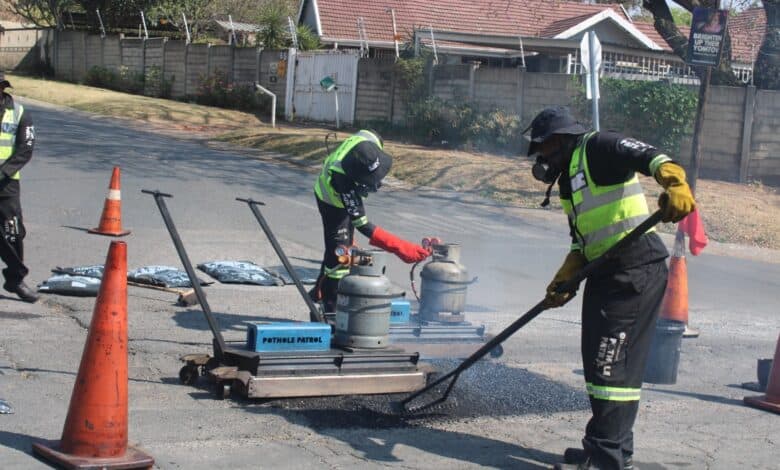 Discovery Insure Pothole Patrol carries out pothole repair blitz ...