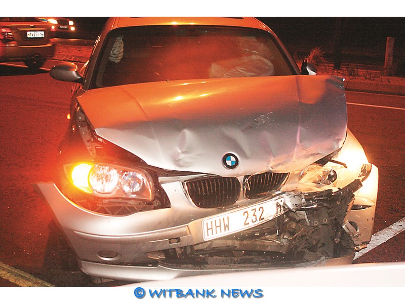 Car crash causes man to scurry off | Witbank News