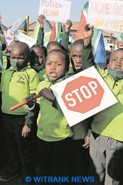 Children marching against abuse | Witbank News