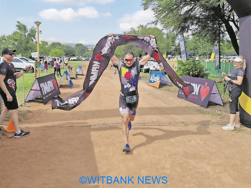 Patrice wins TinMan Triathlon in preparation for full IronMan | Witbank ...