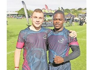 Rugby trio from HTS, Witbank make the rugby field their playground ...