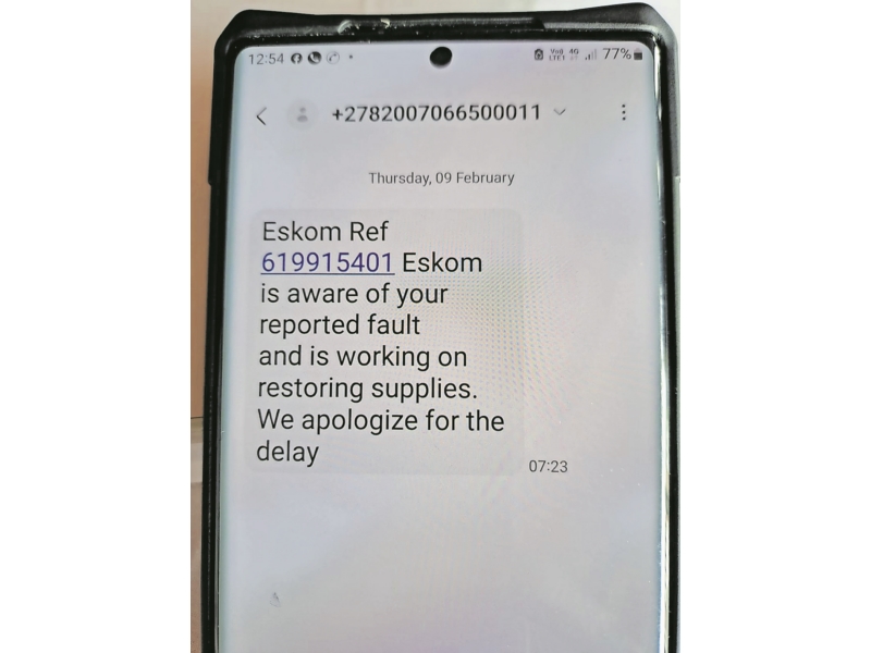 Beurtkrag laat inwoners, veral die afhanklik op suurstof, benoud ...