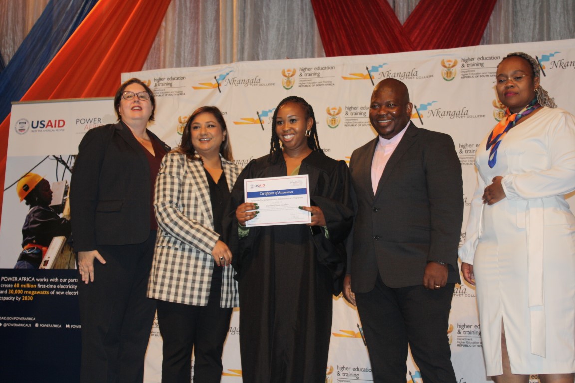 Students across Mpumalanga TVET colleges were awarded certificates ...