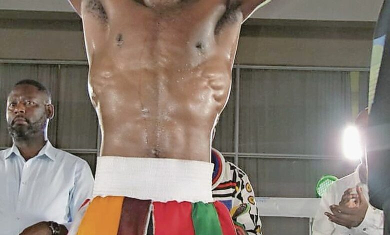 Boxing champ Mgidi successfully defends his title | Witbank News