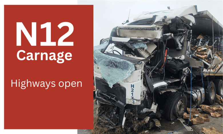 N12 carnage - the N12 is open | Witbank News