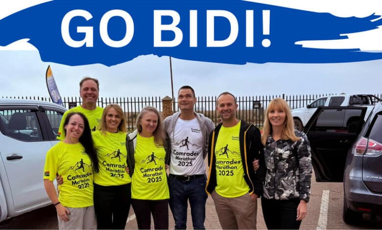 All eyes are on Bidi as he tackles the Comrades this Sunday | Witbank News