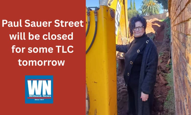 Paul Sauer Street’s stink is getting attention - the road will be ...