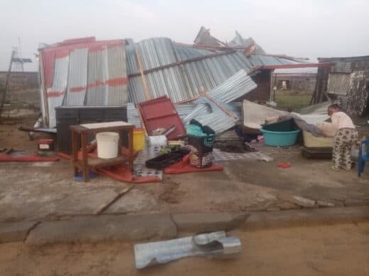 Windstorm destroys homes and leaves some injured in Phola | Witbank News