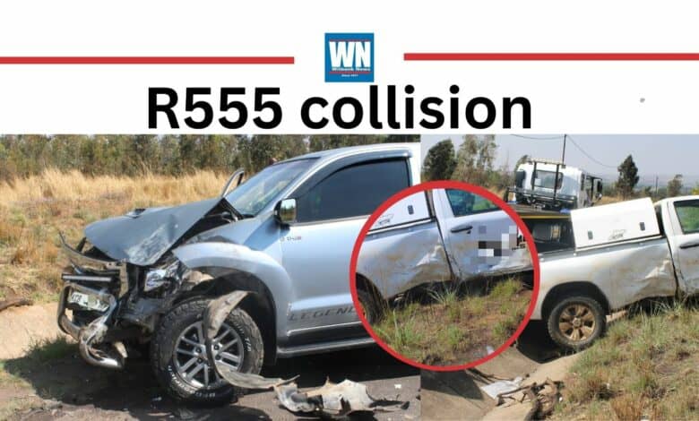 No one seriously injured in yesterday’s R555 crash | Witbank News