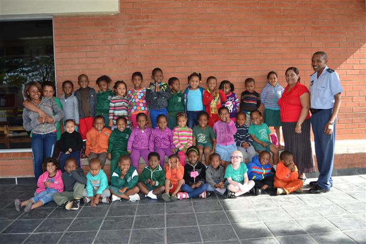 Creche pupils meet the men in blue | Rising Sun Newspapers