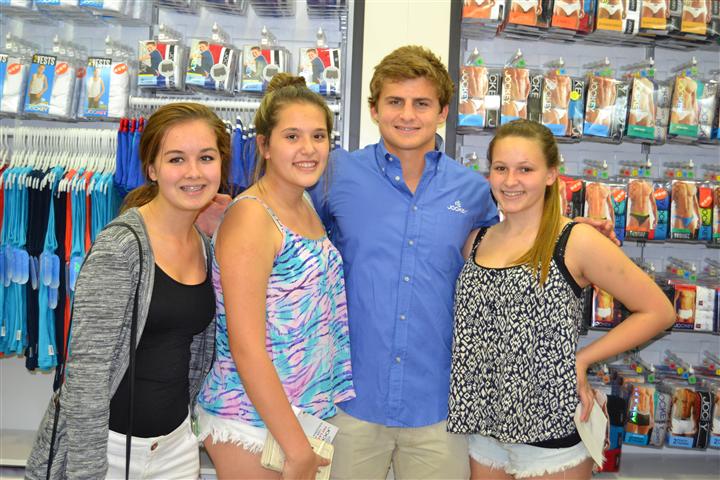 Rugby star launches Jockey store at Galleria | Rising Sun Newspapers