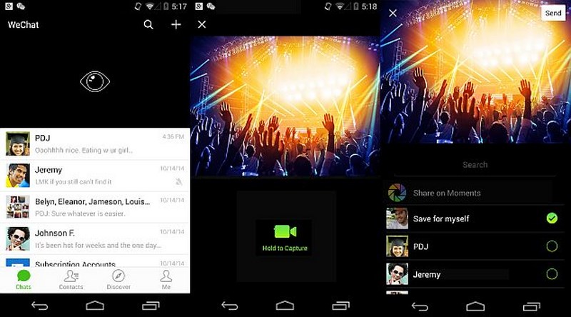 WeChat 6.0 launches, bringing new video capture and sharing feature ...
