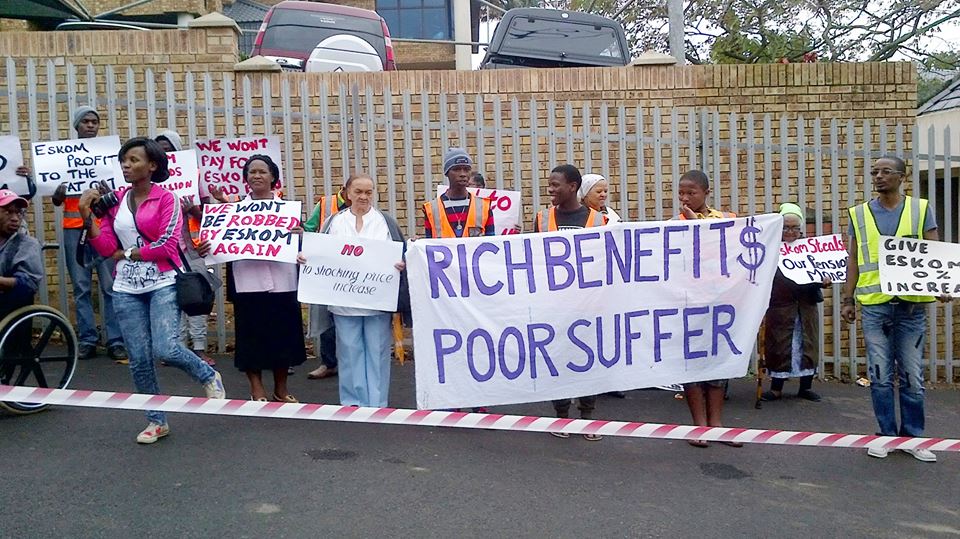South Durban residents protest against power outages | Rising Sun ...