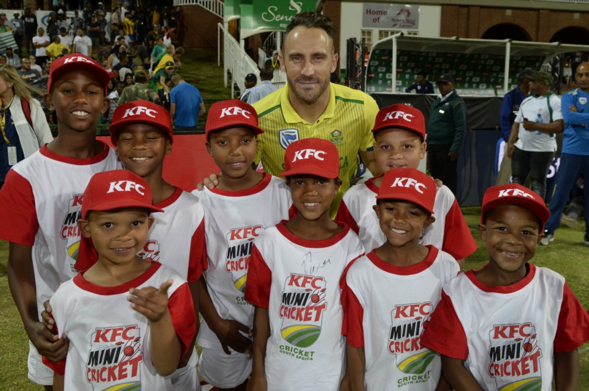 KFC Mini-Cricket kids take to the global stage in Mzansi Super League ...