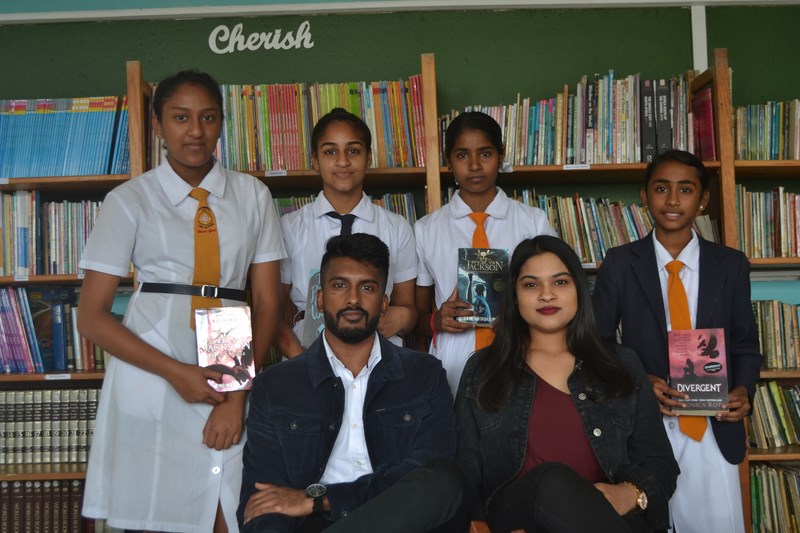 Aspiring teachers turn library into media centre | Rising Sun Newspapers