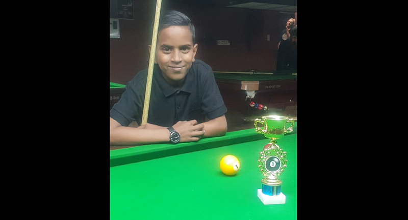 Young pool champ’s ‘cue’ to take on national tournament | Rising Sun ...