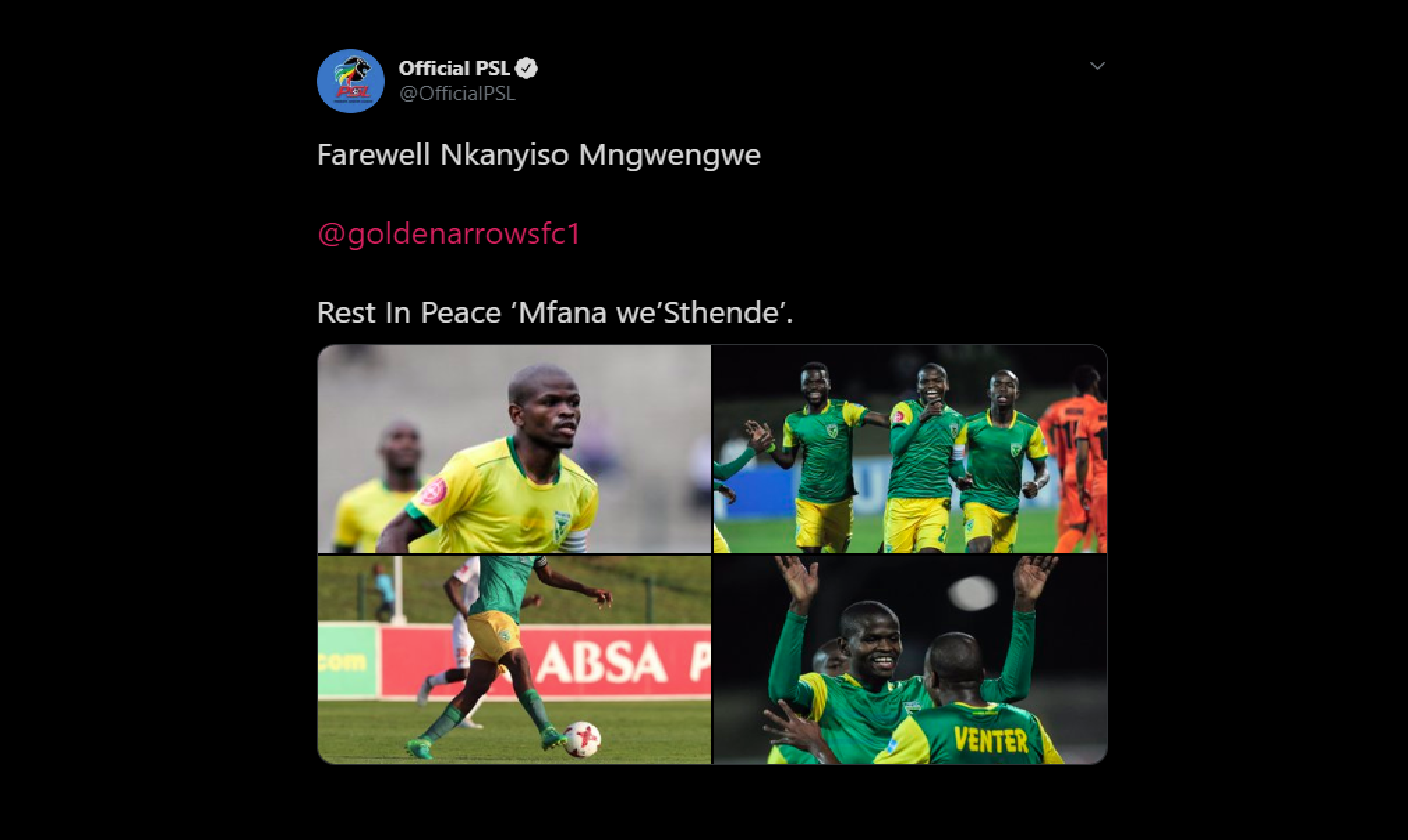 eThekwini mayor mourns loss of Lamontville Golden Arrows player ...