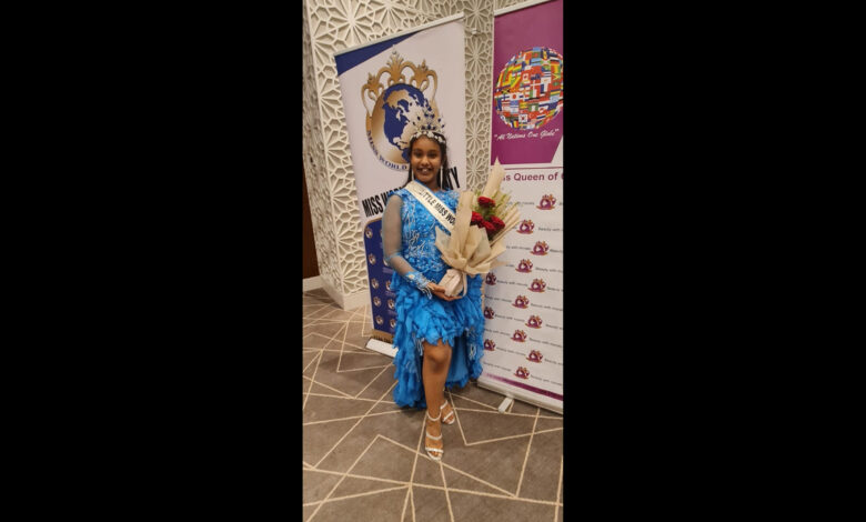 Tashmira takes the Little Miss World Diversity crown in Dubai | Rising ...