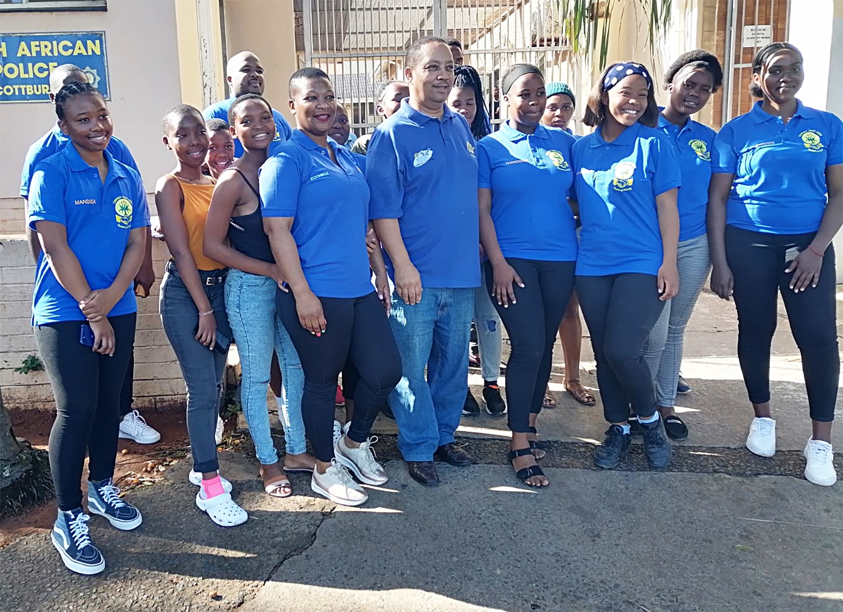 SAPS Scottburgh on the march | Rising Sun Newspapers