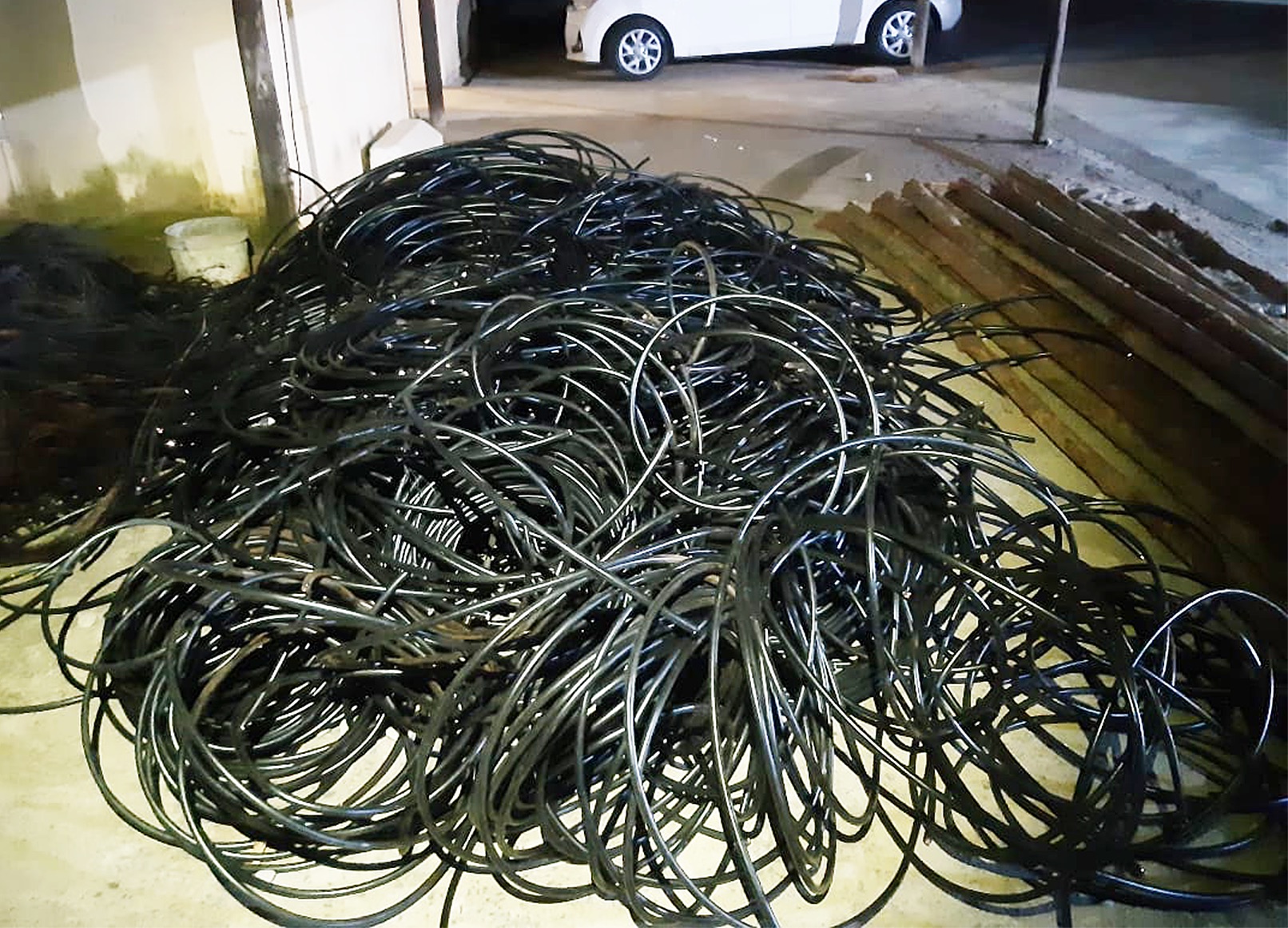 Umk SAPS members make cable theft arrest | Rising Sun Newspapers
