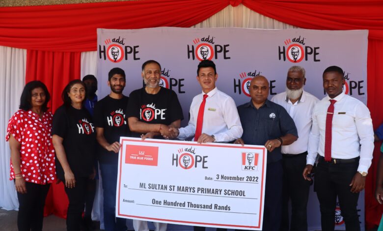 St Mary’s grateful for R100, 000 donation towards nutrition programme ...
