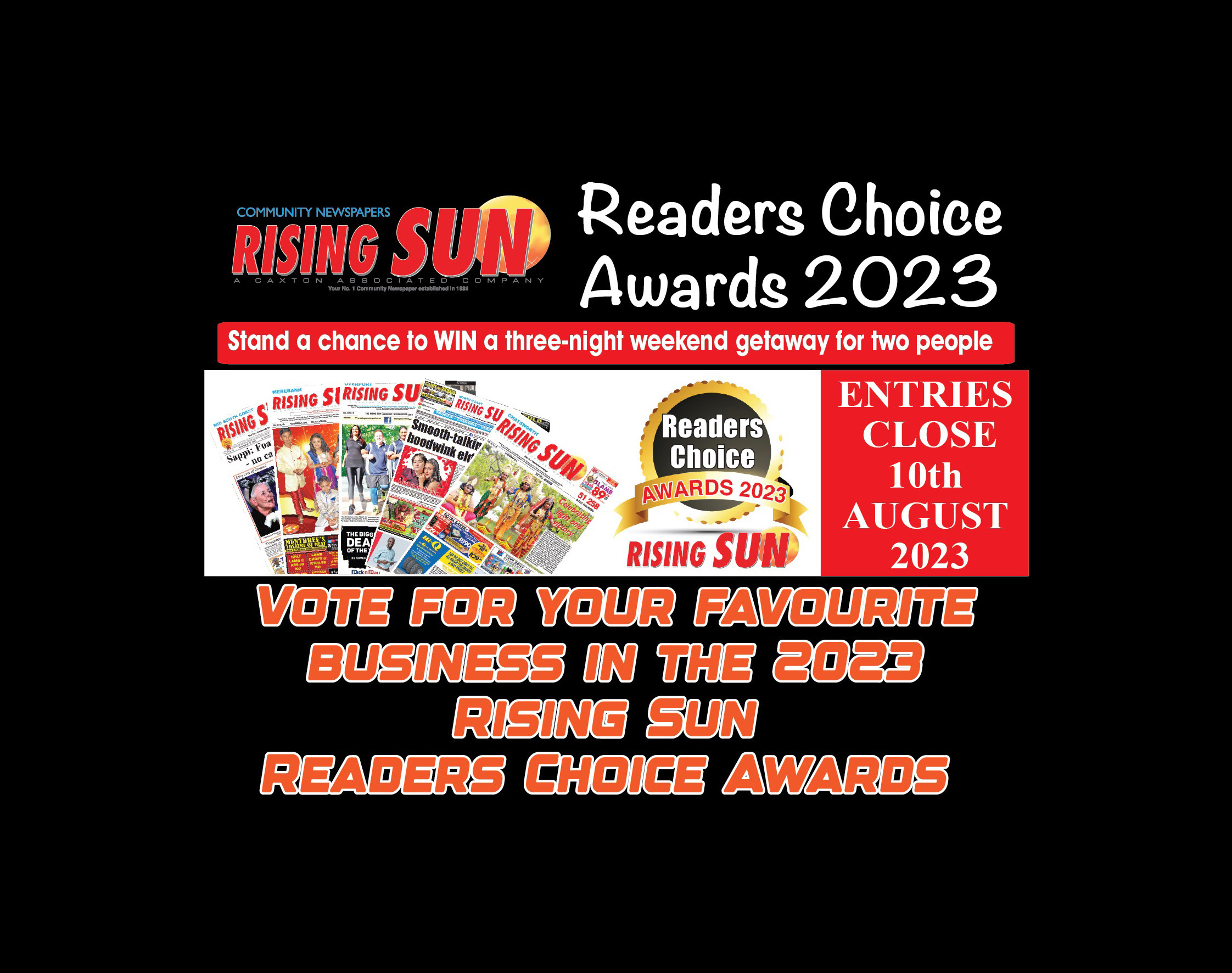 ENTER: Rising Sun Chatsworth Readers’ Choice Awards 2023 | Rising Sun ...