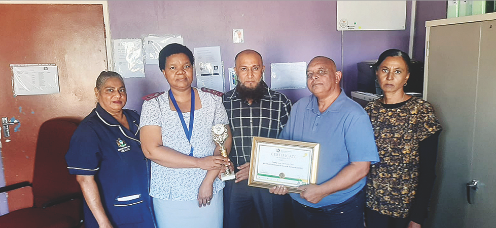 Merebank Clinic receives ‘Excellence Award’ | Rising Sun Newspapers