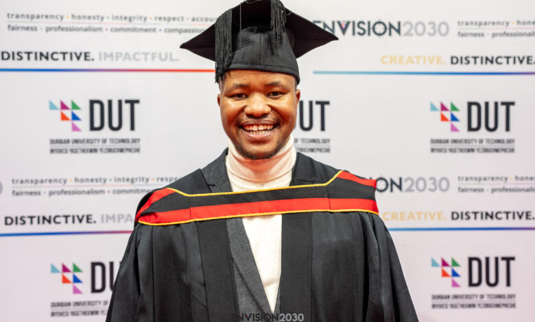 Uzalo actor beaming with excitement at DUT graduation | Rising Sun ...