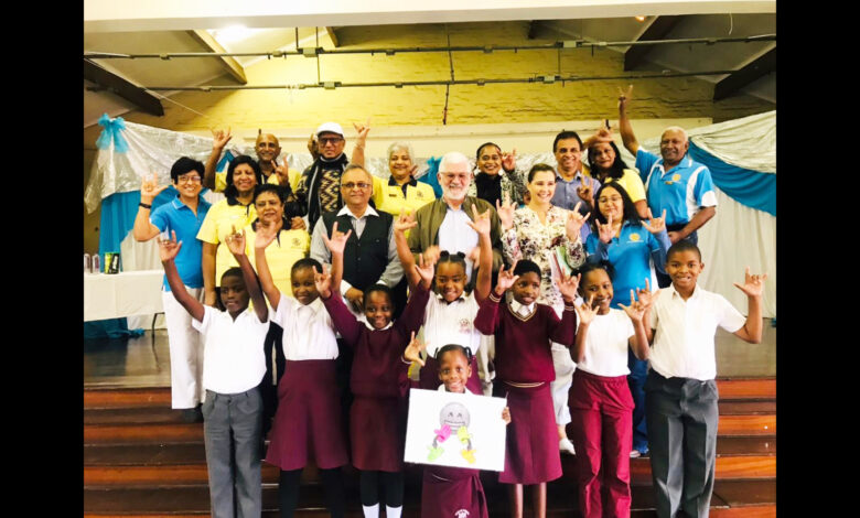 Charities bring joy to deaf pupils as playground upgraded | Rising Sun ...