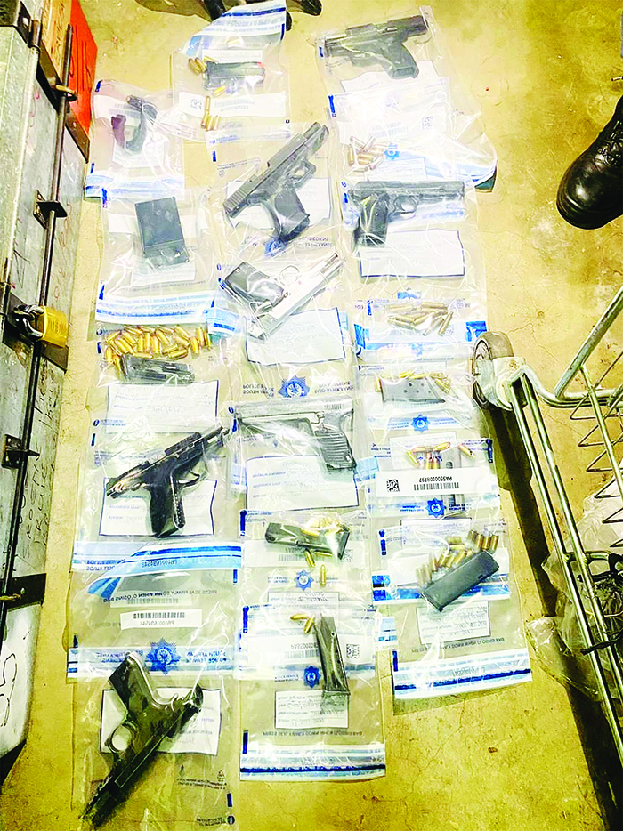 Several unlicensed firearms recovered following shootout | Rising Sun ...