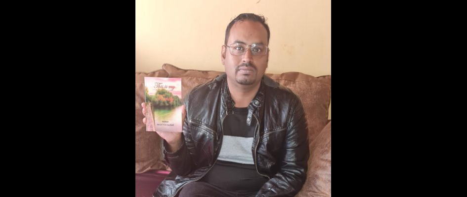 Aspiring novelist launches his first book | Rising Sun Newspapers