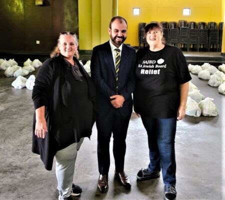 SAJBD and Robin Hood Foundation spread goodwill | Rising Sun Newspapers