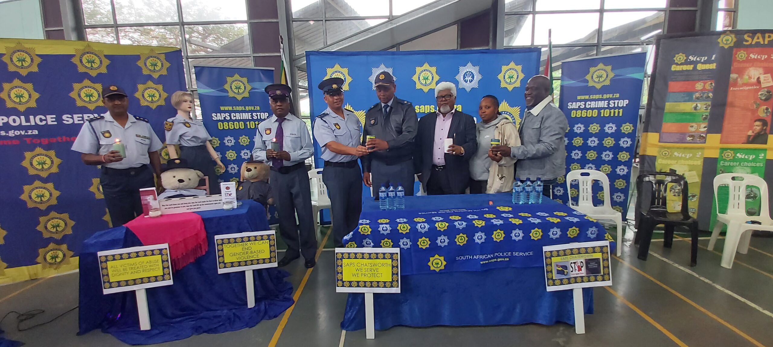 Patriotic citizens arrive to enlist in the SAPS | Rising Sun Newspapers