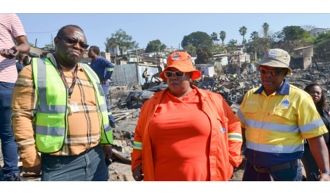Assisting Kennedy Road Informal Settlement residents | Rising Sun ...