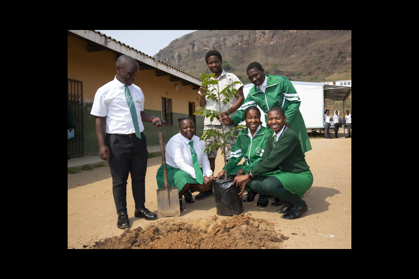 Green Corridors’ Amatata Adventures plant trees at school for National ...