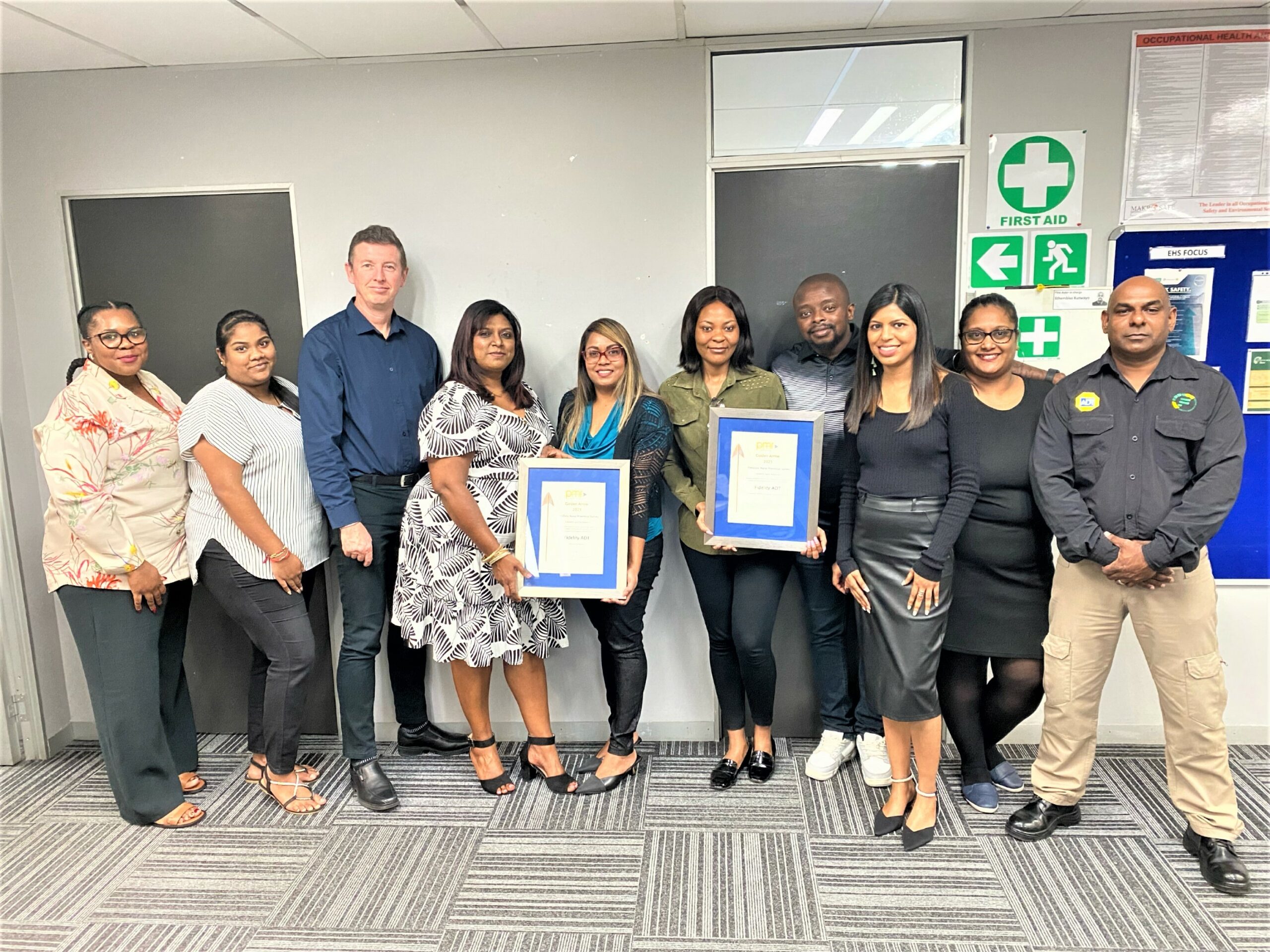 Fidelity ADT clinches two Golden Arrow Awards | Rising Sun Newspapers