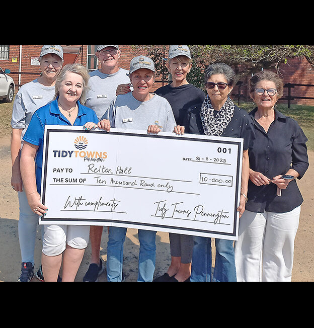 Tidy Towns donates R10, 000 to Pennington Recreation Club | Rising Sun ...