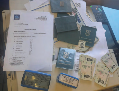 Three fraudsters found in possession of fake municipal documents ...