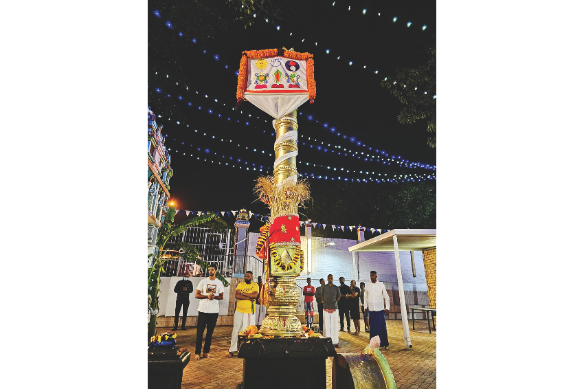 Temple celebrates 120 years of Purtassi | Rising Sun Newspapers