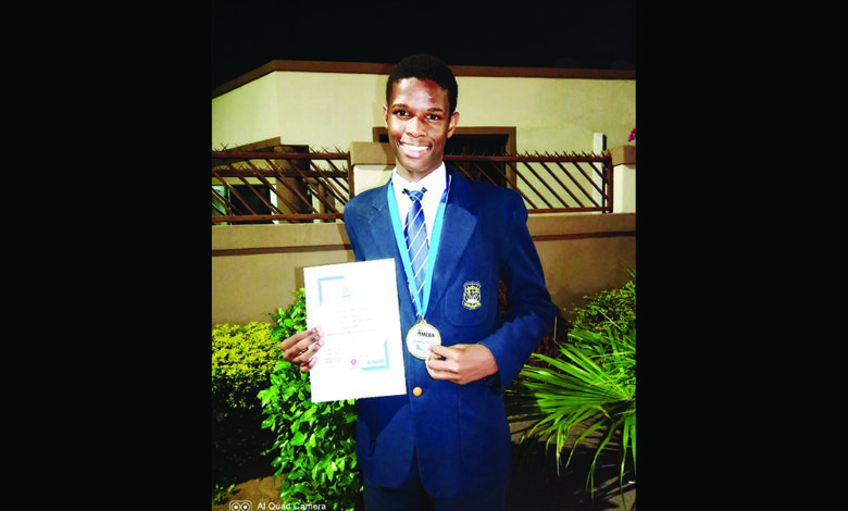 Isipingo Secondary pupil shines in Maths Olympiad | Rising Sun Newspapers