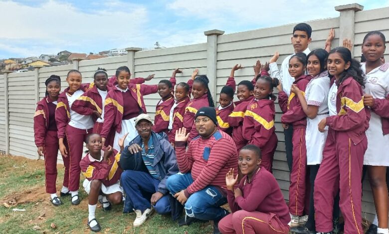Broken fence replaced at Nizam Road Primary School | Rising Sun Newspapers