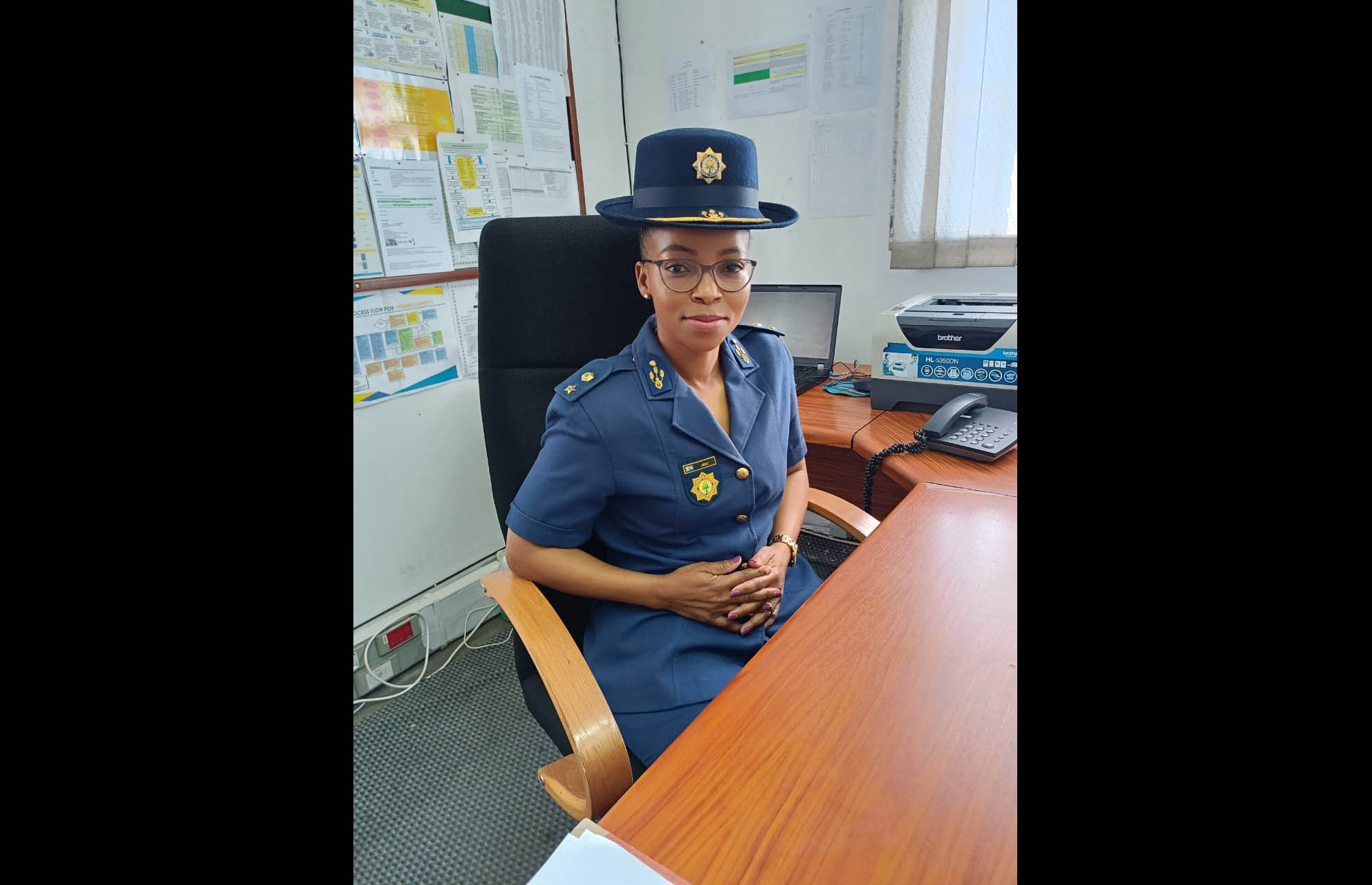 Lt Col Prudence Nokuphiwa Jwili- the new station commander of Malvern ...