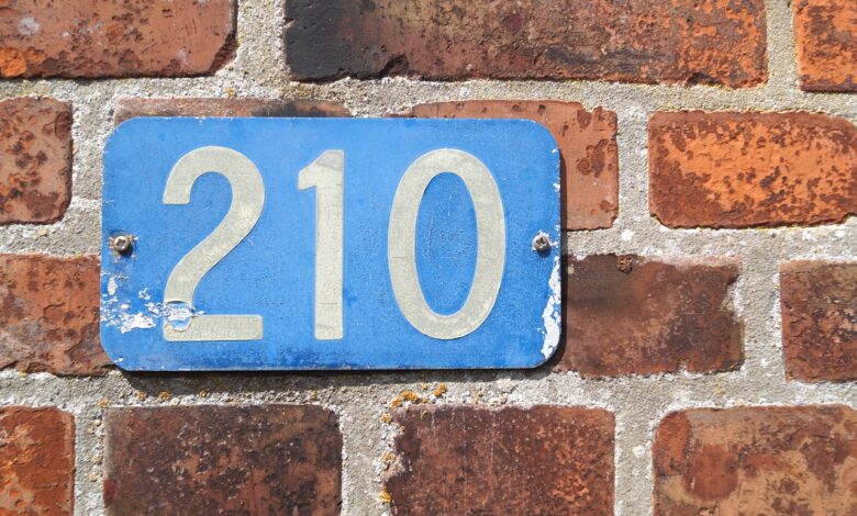 How visible is your house number? | Rising Sun Newspapers