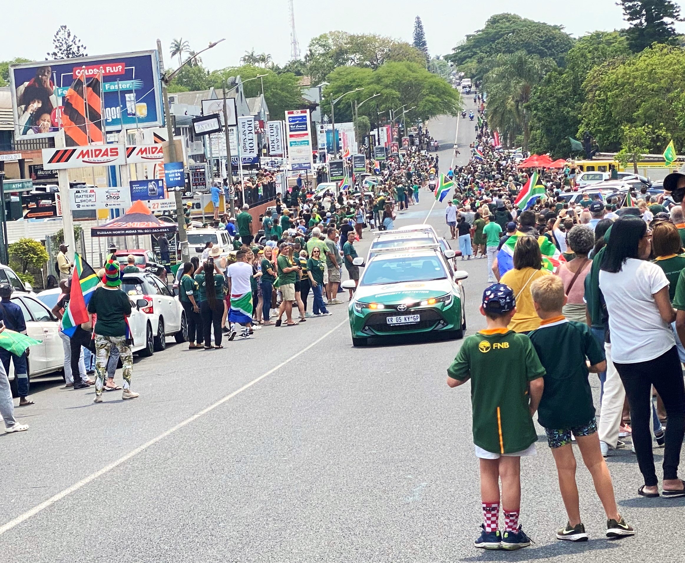 Proud protectors of the Springbok victory tour | Rising Sun Newspapers