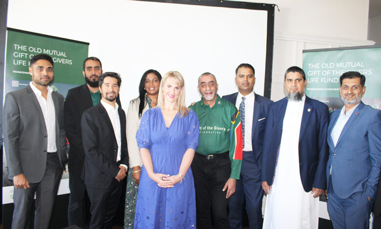 Gift of the Givers and Old Mutual Wealth partner for sustainable ...