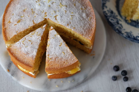 Lemon Victoria sponge cake | Rising Sun Newspapers