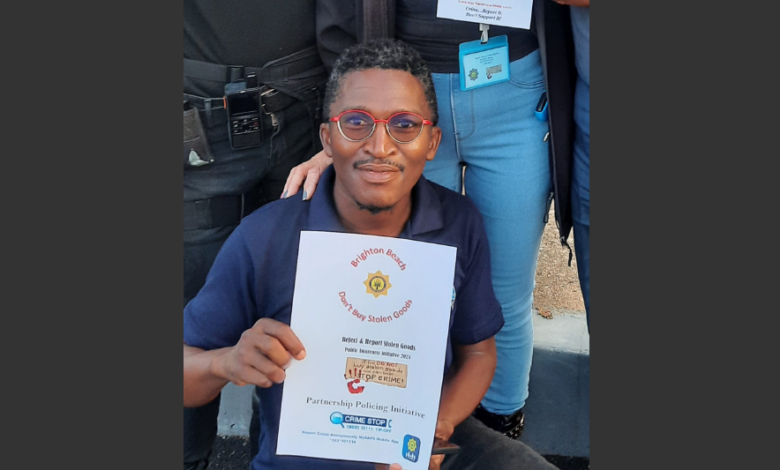 Brighton Beach SAPS flyer campaign champions anonymous reporting ...