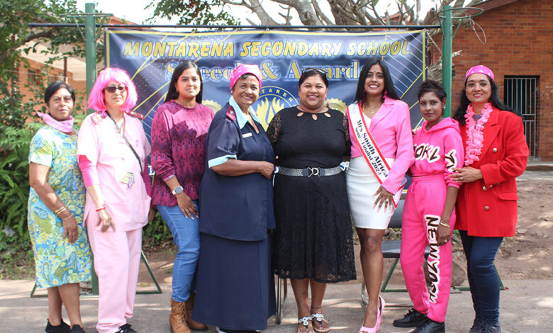 Cancer warriors give back to Montarena Secondary pupils | Rising Sun ...