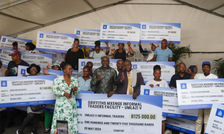 Elation at opening of the Griffiths Mxenge Informal Traders Hub ...